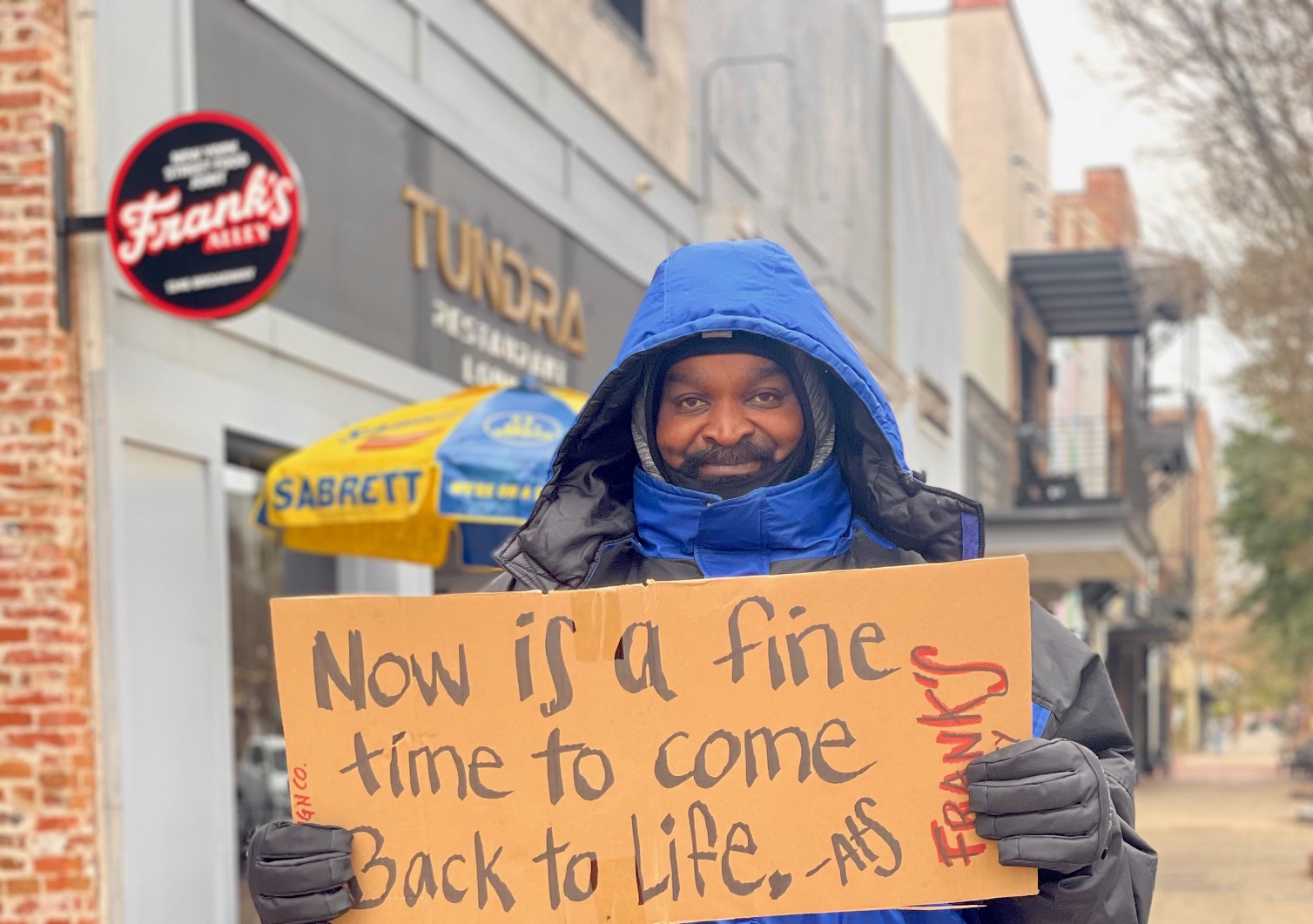 Columbus Souls: Wayne, Homeless Vet, Shares Inspiring Words Downtown ...